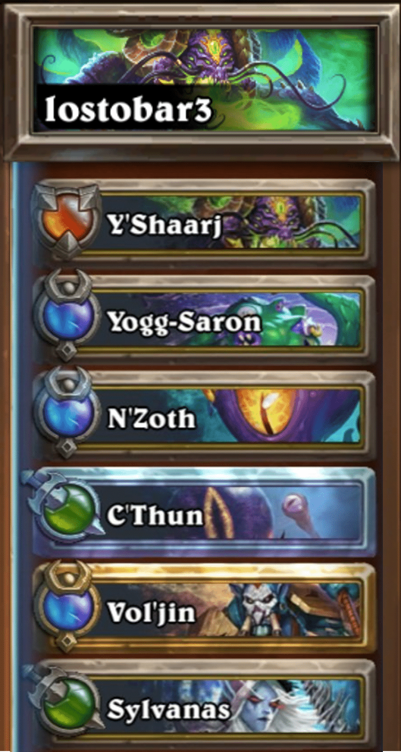 Mercenaries Shadow Build by lostobar3 (7510 MMR) | Hearthstone
