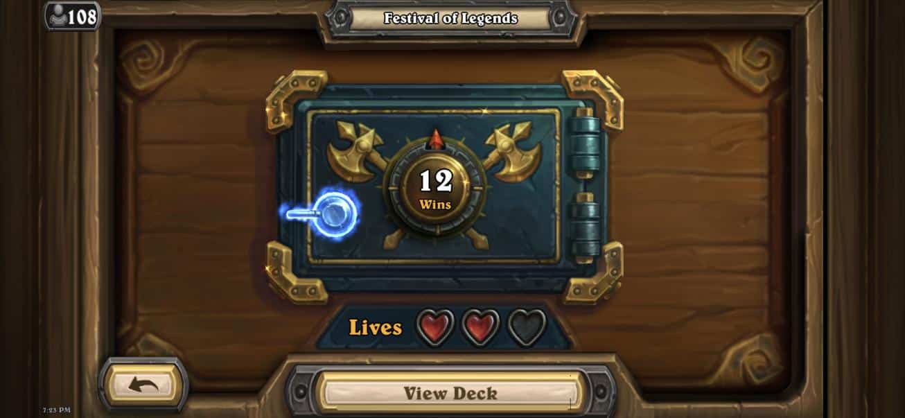 Hearthstone Duels 12 Wins Warrior - 𝕄𝕖𝕟𝕒 (Bruising | Spiked Arms ...