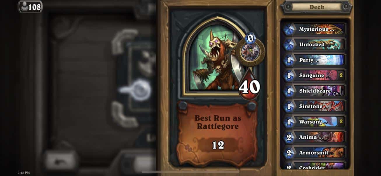 Hearthstone Duels 12 Wins Warrior - 𝕄𝕖𝕟𝕒 (Bruising | Spiked Arms ...