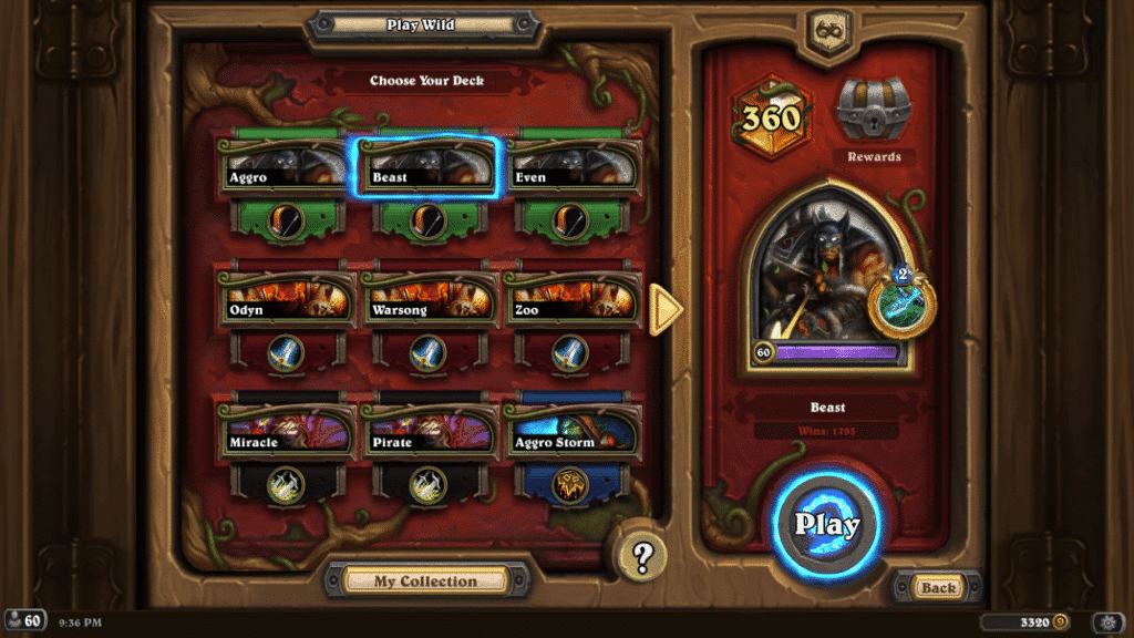 Beast Hunter #360 Legend - Ratthew (Score: 21-7) | Hearthstone Wild Decks