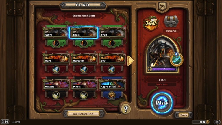 Beast Hunter #360 Legend - Ratthew (Score: 21-7) | Hearthstone Wild Decks