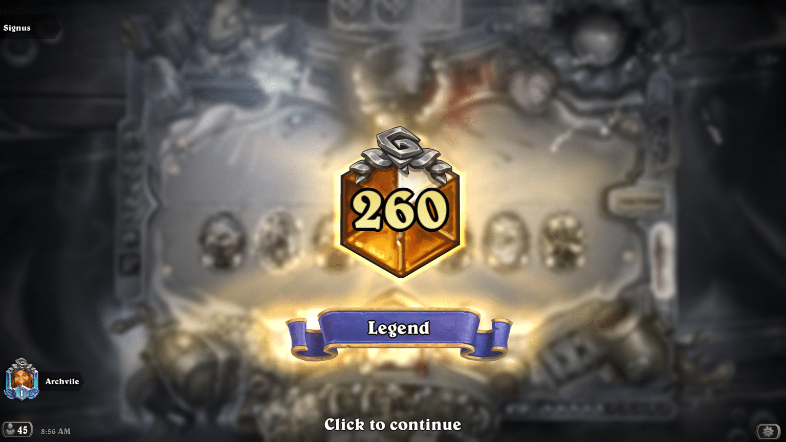 Jade Rogue #260 Legend - Archvile | Hearthstone Twist Decks