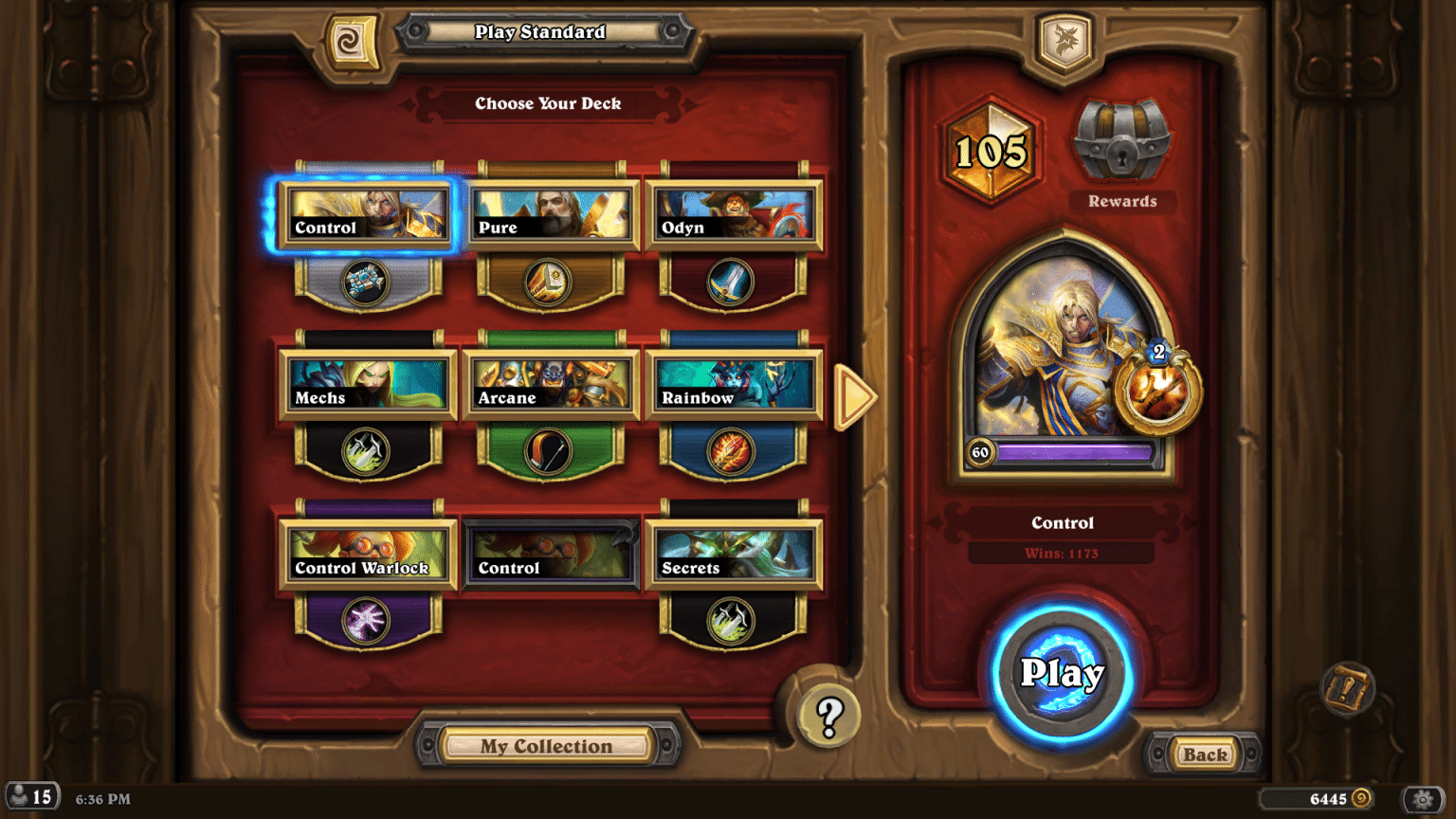 Renathal Control Priest #105 Legend - Atraxi | Hearthstone Standard Decks