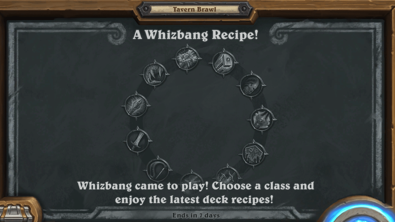 This week’s Tavern Brawl is “A Whizbang Recipe!” | Hearthstone Tavern Brawl