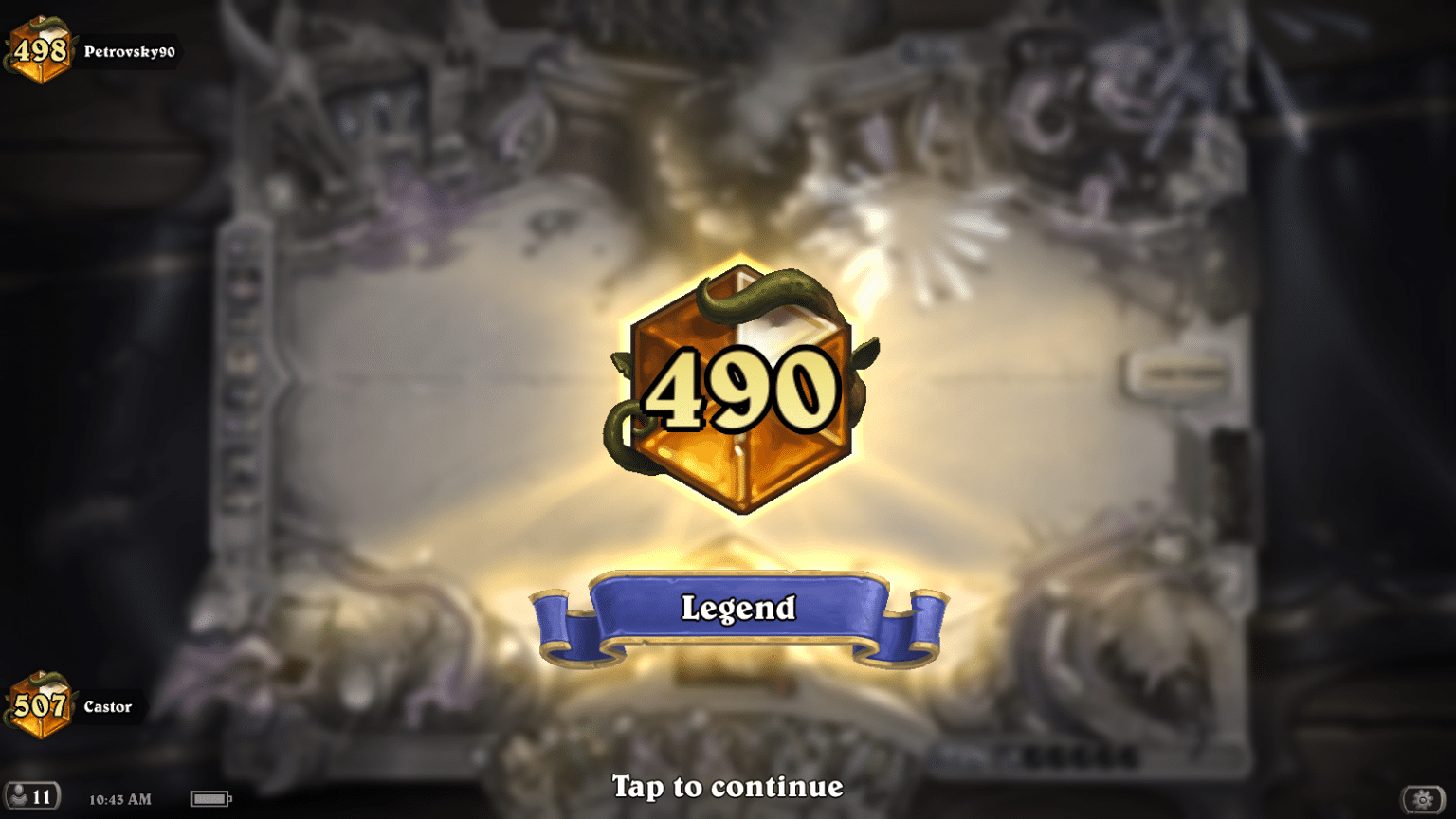 Discard Warlock #490 Legend - Castor | Hearthstone Wild Decks