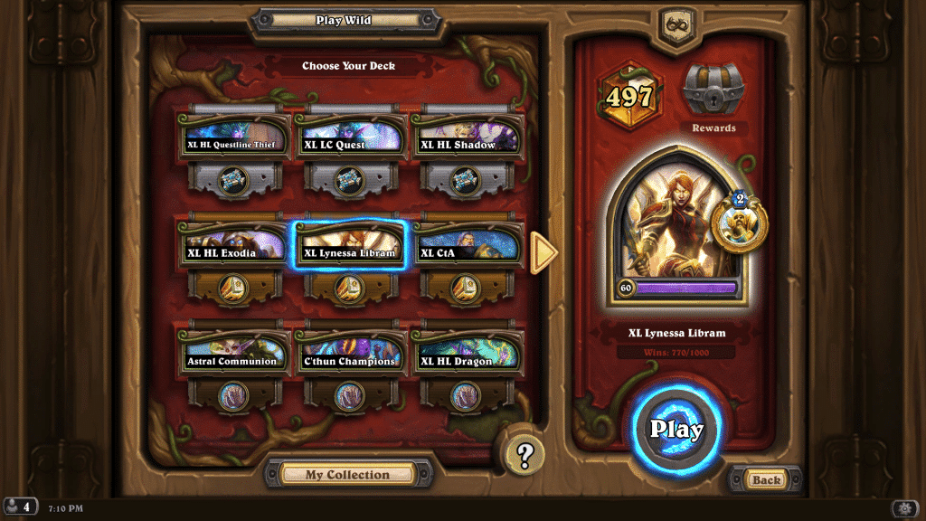 Renathal Lynessa Libram Paladin #497 Legend - GmCgn | Hearthstone Wild ...